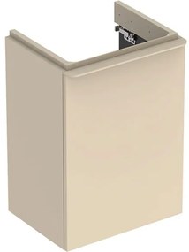 Geberit Smyle Square Koupelnová skříňka pod umývátko 44,2 cm pravá, písková šedá 500.350.JL.1