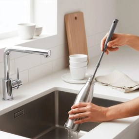 METALTEX Sada 3 kartáčů na nádobí a sklenice - BRUSH UP (1x násada + 3x hlavice)