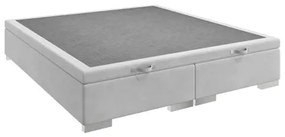 Rám postele boxspring FIBI KP 25 180x200, světle šedý