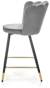 Barová židle H106 šedá