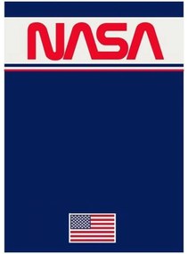 FLEECOVÁ DEKA NASA 100X140 CM VZOROVANÁ