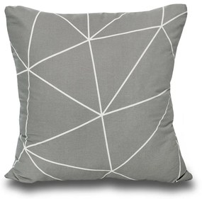 Kvalitex Povlak na polštář bavlna NORDIC COLLECTION GRID šedé 70x90cm