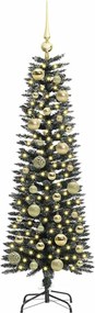 Umělý vánoční stromeček Zelená 120 cm PVC, plast a ocel 3395920