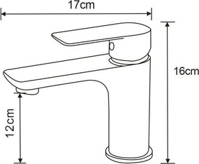 Mexen Alfa R40 sada vanových doplňků, zlatá - 745703R40-50
