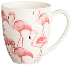 Price & Kensington Fine China porcelánový hrnek Pink Flamingo 380 ml, 0059.541