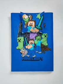 Sinsay - Souprava povlečení Minecraft - indigo