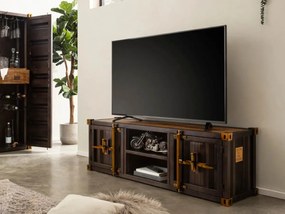furniture-nabytek.cz - TV stolek Cargon mango kov