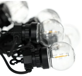 Retlux RGL 115 Party řetěz s žárovkami, 10x LED žlutá, 5+3 m
