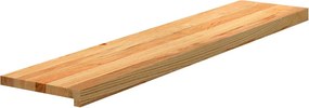 Nášlapy na schody 4 ks světle hnědé 120x25x2 cm masivní dub 3282958