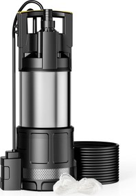 Ponorné čerpadlo Wiltec – 1200 W, 6000 l/h, 7 m (65342)