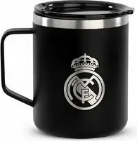 Runbott Real Madrid Black / Termohrnek / 400 ml / nerezová ocel