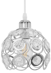 Toolight - Elegantní stropní lampa 1xE27 APP207, chromová, OSW-00402