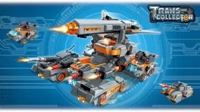 Qman Thunderbolt Chariot 41102D sada 8v1 / Stavebnice / 699 dílků / od