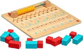 Lucy  Leo Moje první matematická hra dřevěná herní sada / od 3 let