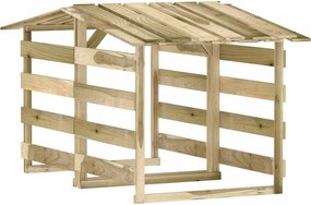 Pergoly se střechou 2 ks 100x90x100 cm impregnovaná borovice 3096644