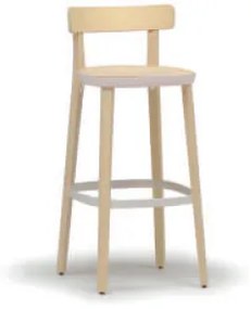 PEDRALI - Barová židle FOLK 2937 DS - vysoká