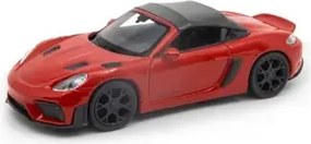 Welly Porsche 718 Spyder RS model 1:34 modrá