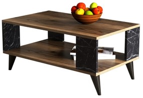 Konferenční stolek Curio (Tmavohnědá + Ořech černý). 1073257