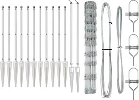 Svařované drátěné ploty s hroty 25 x 1,2 m Pozinkovaná ocel 3351426