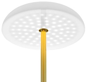 BANKAMP Vanity LED stolní lampa stmívač mosaz