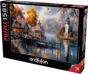 ANATOLIAN Puzzle Podzim u jezera / 1500 dílků / od 12 let