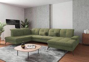 XXXLutz SEDACÍ SOUPRAVA, textil, světle zelená Sit & More - Sedací soupravy - 000144009970