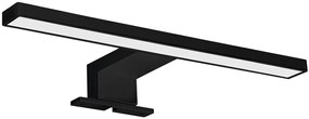 Aqualine Aqualine, SERAPA LED svítilna 5W, 230V, 300x40x100mm, IP44, plast, černá mat, SA147B