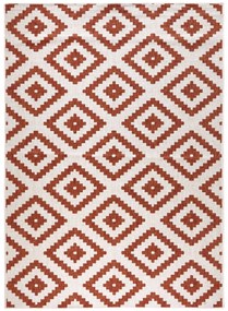 NORTHRUGS - Hanse Home koberce Kusový koberec Twin-Wendeteppiche 103130 terra creme – na ven i na doma Rozměry koberců: 80x350