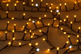 Vánoční světýlka venkovní FLASH teplá bílá 300 LED