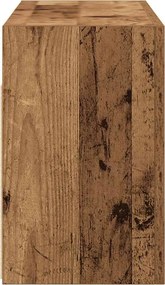 vidaXL Koupelnová nástěnná skříňka 60 x 25 x 40 cm kompozit [860070] Barva: Staré dřevo