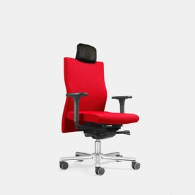 LÖFFLER Zdravotní balanční židle LEZGO LG 73 + MFK  s podhlavníkem Barva potahu: A53 červená