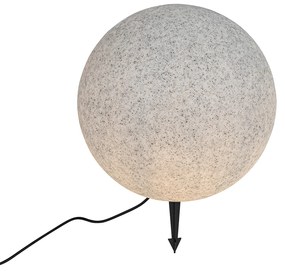 Moderní venkovní lampa šedá 45 cm IP65 - Nura