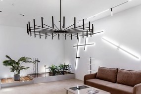 Toolight, stropní lampa 15xG9 APP1196-15CP, černá, OSW-40113