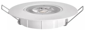 EMOS Bílé LED bodové svítidlo 5W s výklopným rámečkem Economy+ Barva světla Teplá bílá