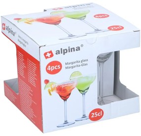 ALPINA Sklenice na koktejly 250 ml sada 4 ksED-249632