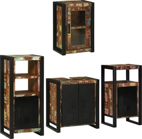 Sada koupelnového nábytku 4 ks Vícebarevný 55 x 35 x 60 cm 3305697