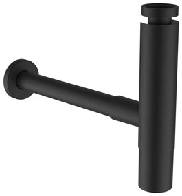 Laufen - Designový sifon, matná černá H3749800810001