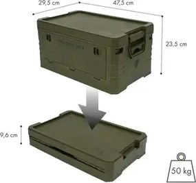 NILS Camp NCB4001 Skládací box s víkem 32L