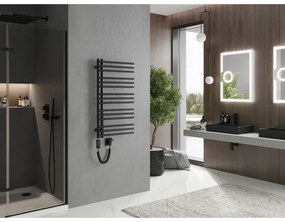 Mexen Neptun, elektrické topné těleso 900 x 500 mm, 600 W, černá, W101-0900-500-2600-70