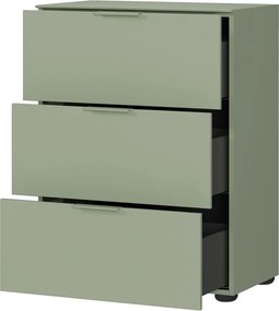 Zelená matná skříňka 68x98x40 cm Savoca – Germania