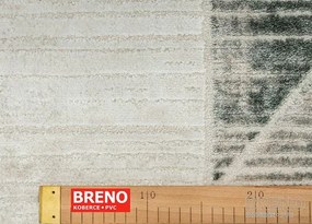 Breno Kusový koberec MODENA 602/onyx, 160x230 cm, Šedá