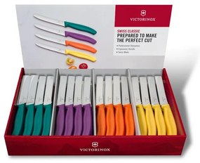 Victorinox - Sada kuchyňských nožů na zeleninu SWISS CLASSIC 80 ks pestrobarevná