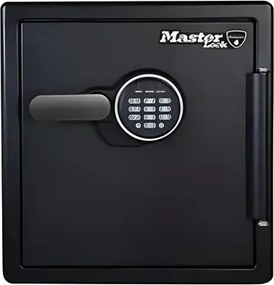 Master Lock LFW123FTC černo-šedá / Trezor / voděodolný a ohnivzdorný /