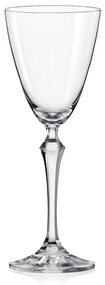 Crystalex - Bohemia Crystal Sklenice na bílé a červené víno Elisabeth 350 ml, 6 ks.