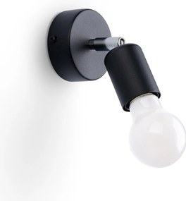 Sollux Lighting Nástěnné svítidlo FORNES 1 černé