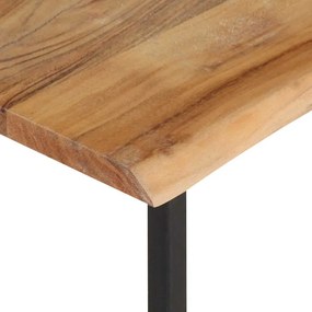 Věšák s živou hranou 100 x 35 x 22 cm masivní akáciové dřevo 320251