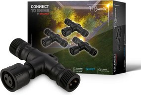 BRI 3910035 CONNECT TO SHINE 3ks sada T-spojka pro rozšíření systému, IP67 - BRILONER