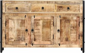 Příborník 120 x 35 x 76 cm masivní mangovníkové dřevo 247445