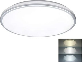 LED stropní světlo odolné vůči vlhkosti WO797 - průměr 38 cm, bílá