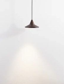LED lustr Dro hnědé